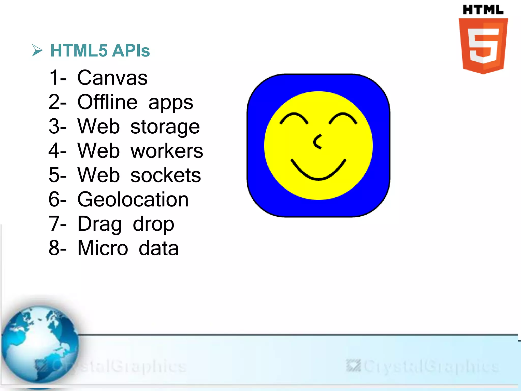 Introduction to HTML5 | PDF
