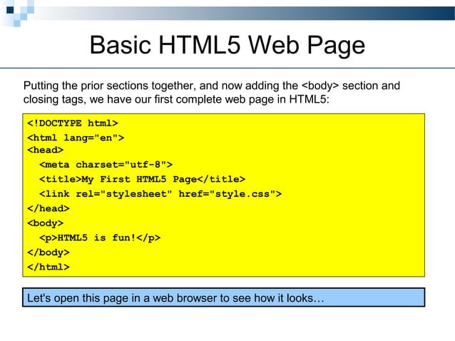 Introduction to html55 | PPT