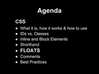 Introduction to HTML and CSS | PDF