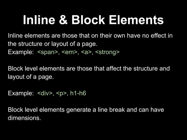 Introduction To Html And Css Ppt