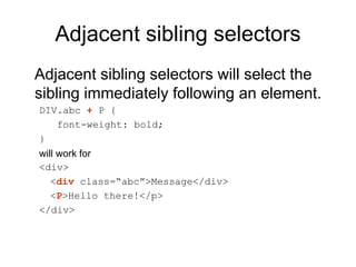 introduction to css cascading style sheets | PDF