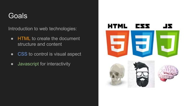 Introduction to HTML+CSS+Javascript.pptx | Web Design and HTML | Internet