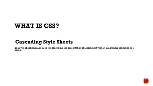 Introduction to HTML, CSS, and Javascript | PPT