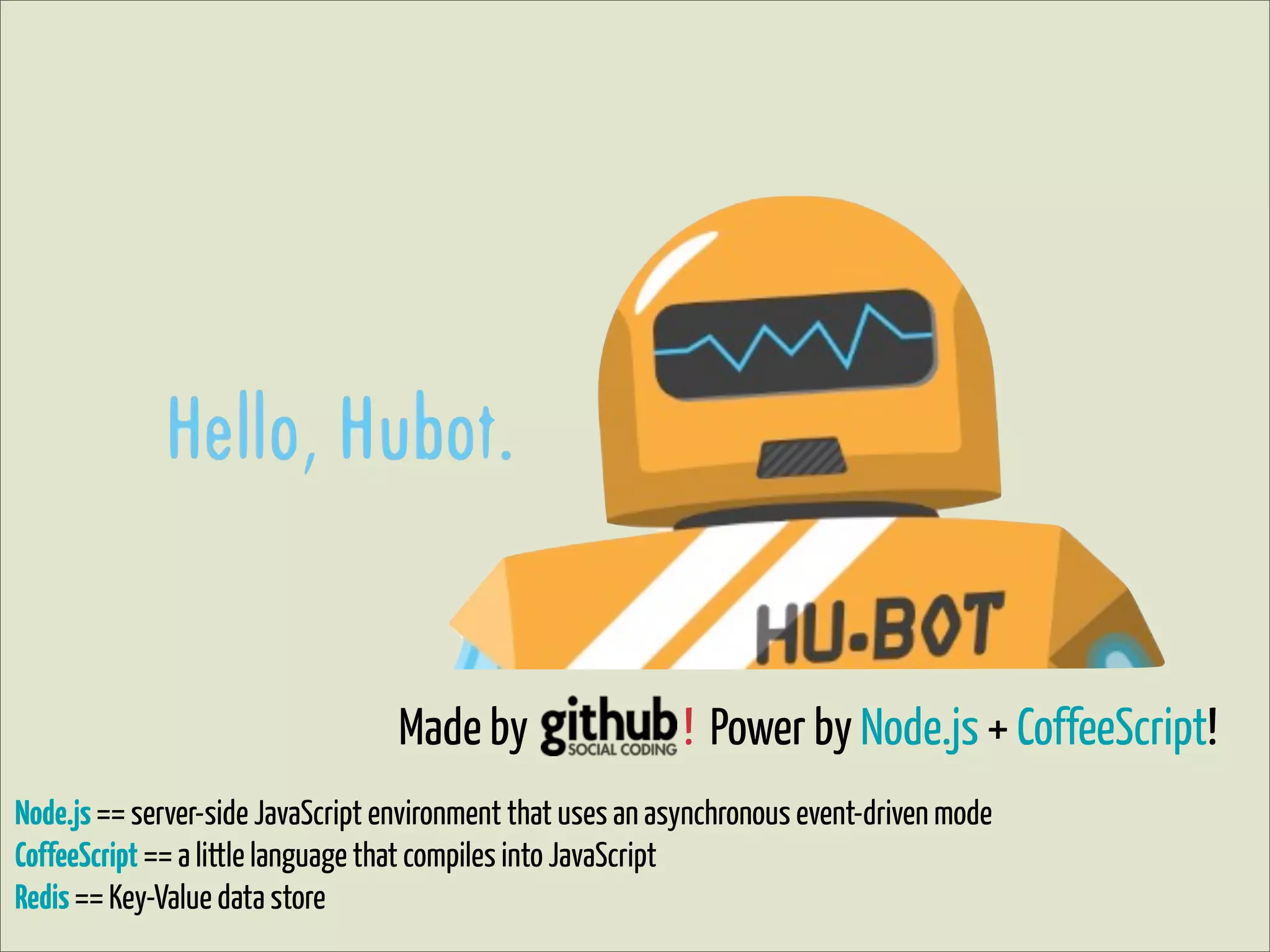 Introduction to hubot | PPT