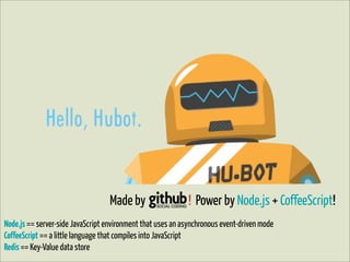 Introduction to hubot | PPT