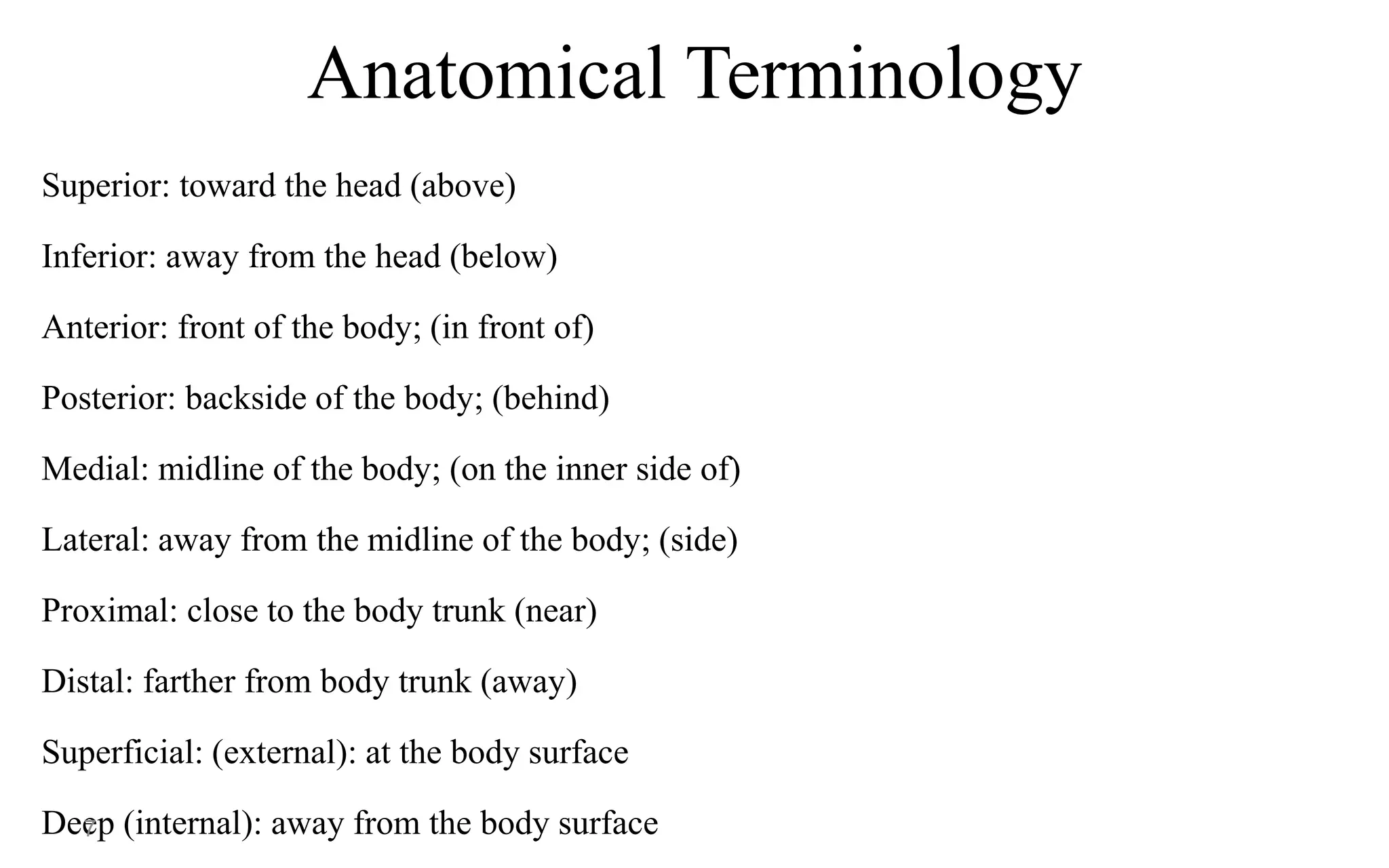 Introduction to human anatomy | PPTX