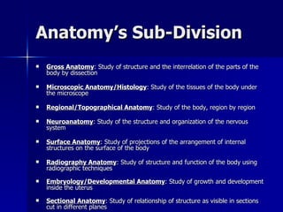 Introduction to Human A&P | PPT