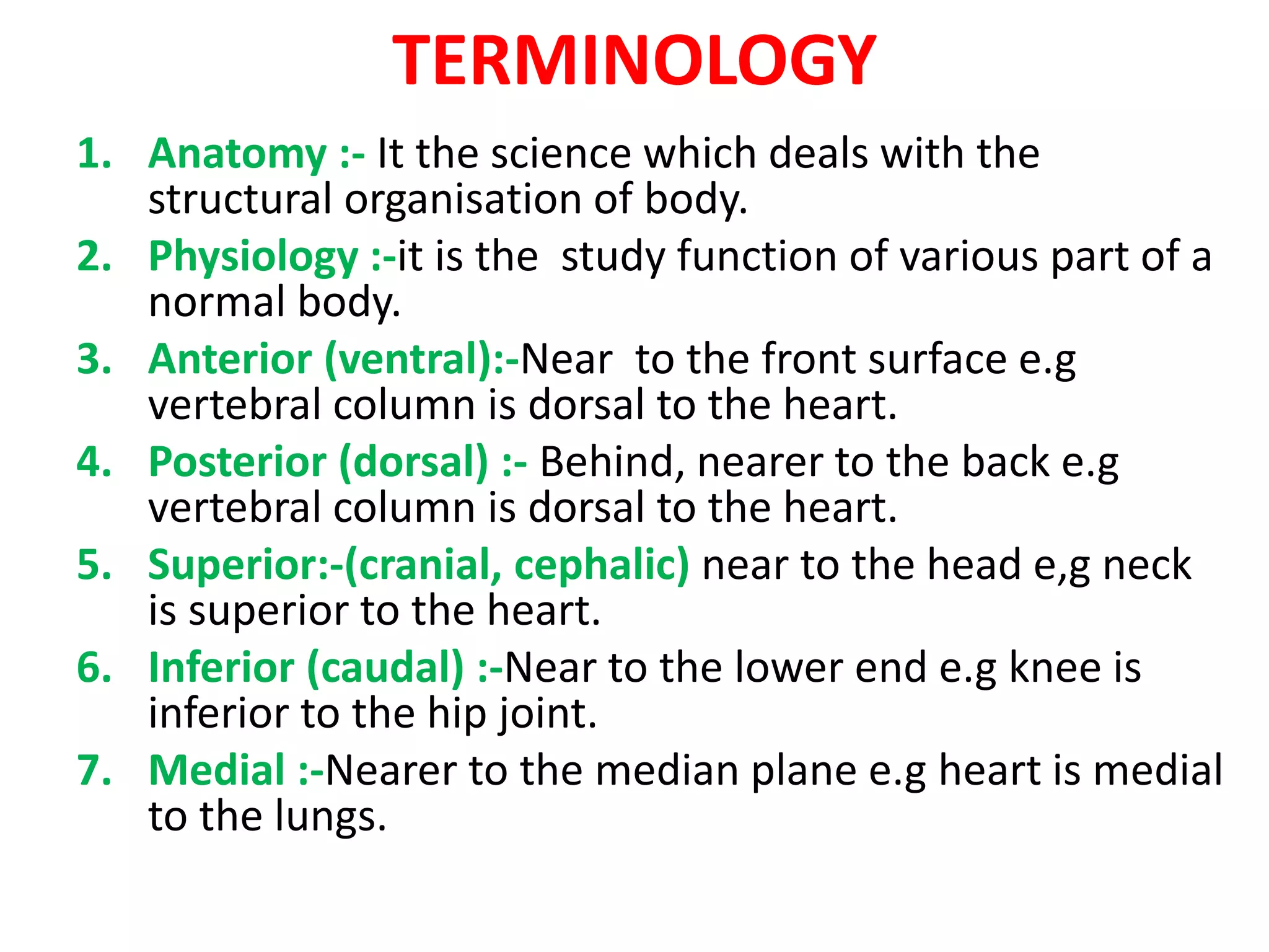 Introduction to human body | PPTX
