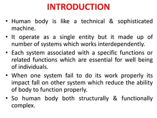 Introduction to human body | PPTX