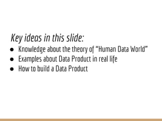 Introduction to Human Data Theory for Digital Economy | PPT