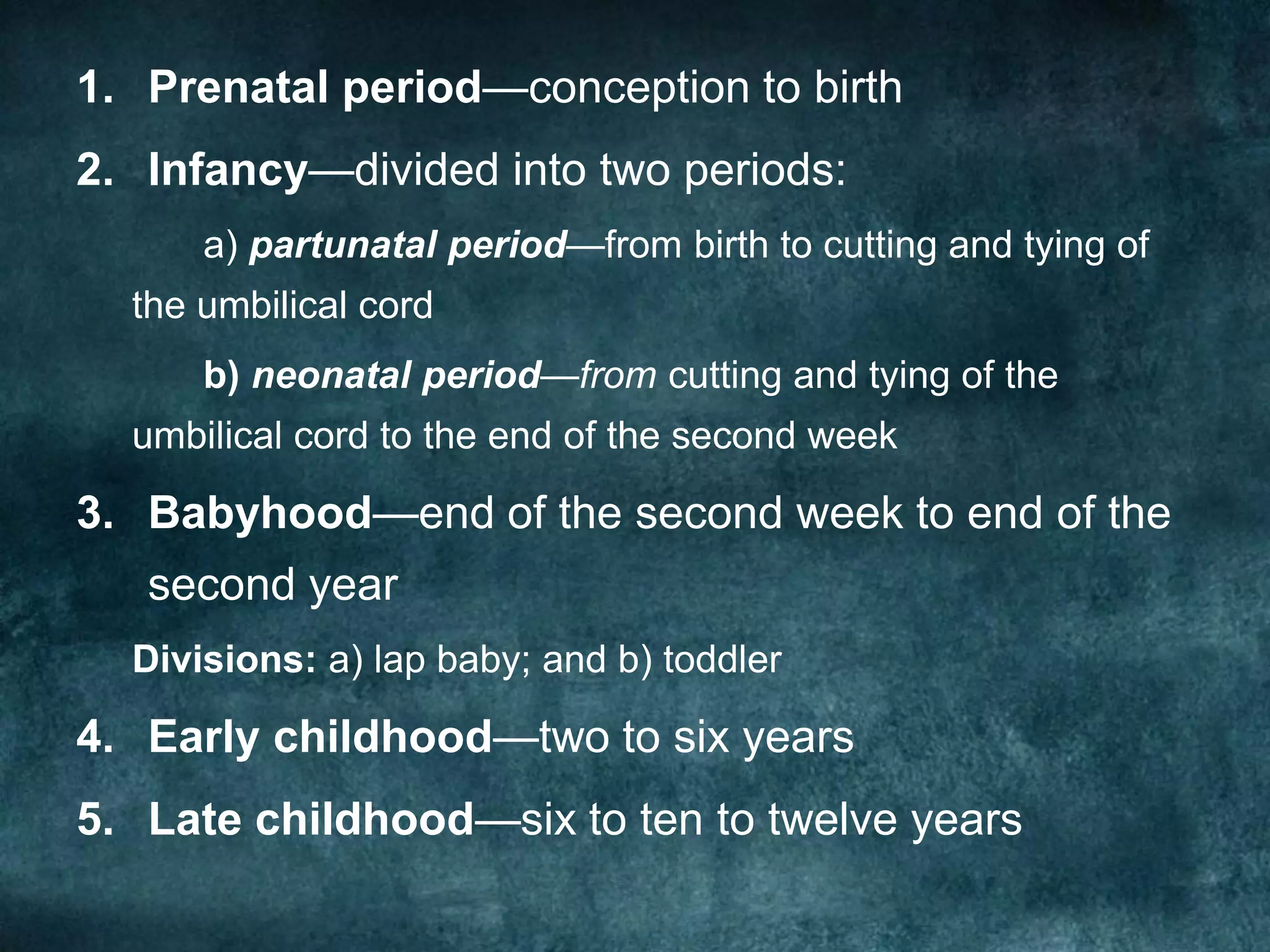 Introduction to Human Growth & Development | PDF