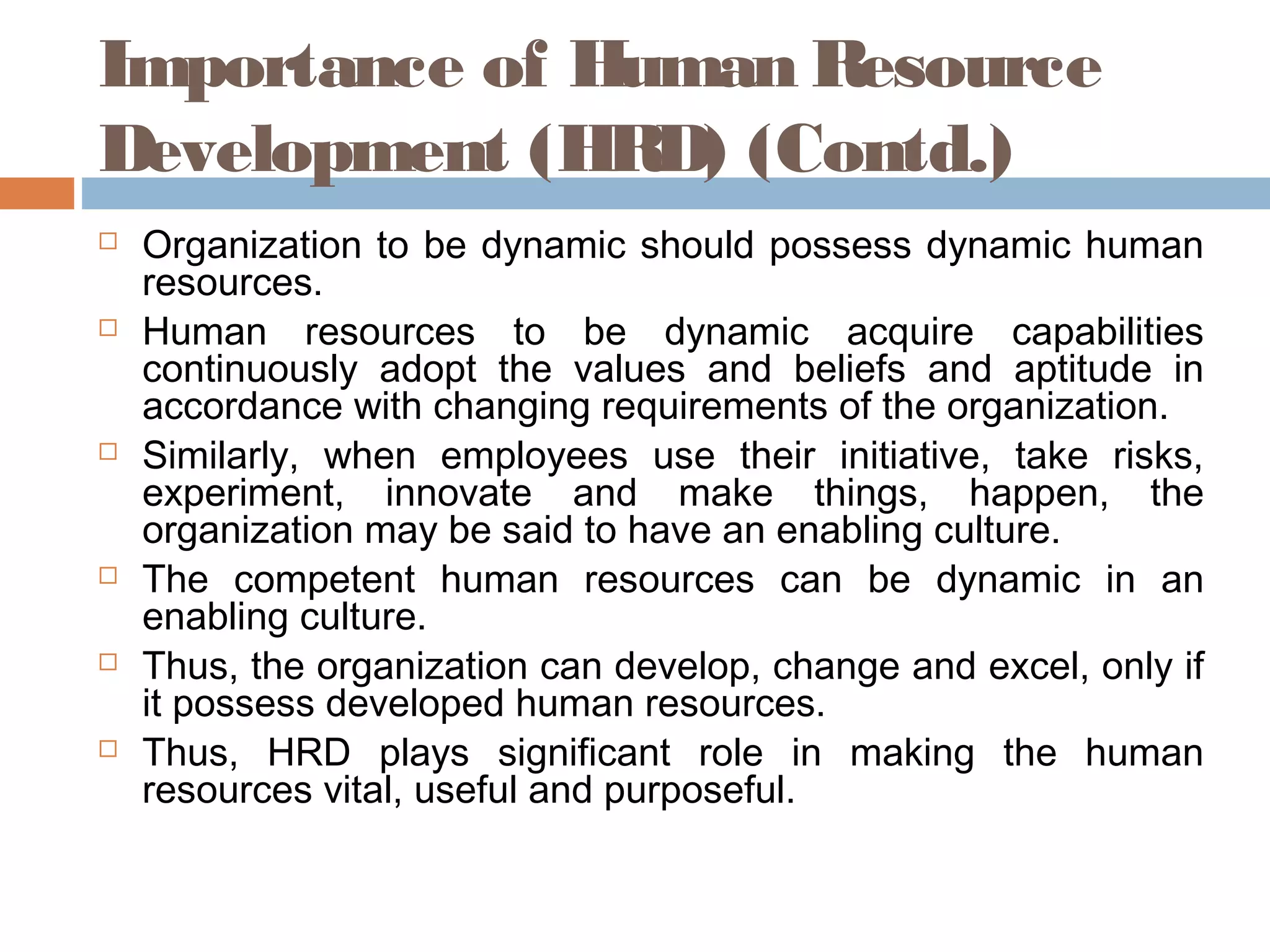 Introduction to human resource development | PPT | Human Resources ...