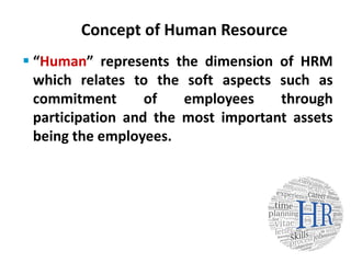 Introduction to human resource management | PPTX