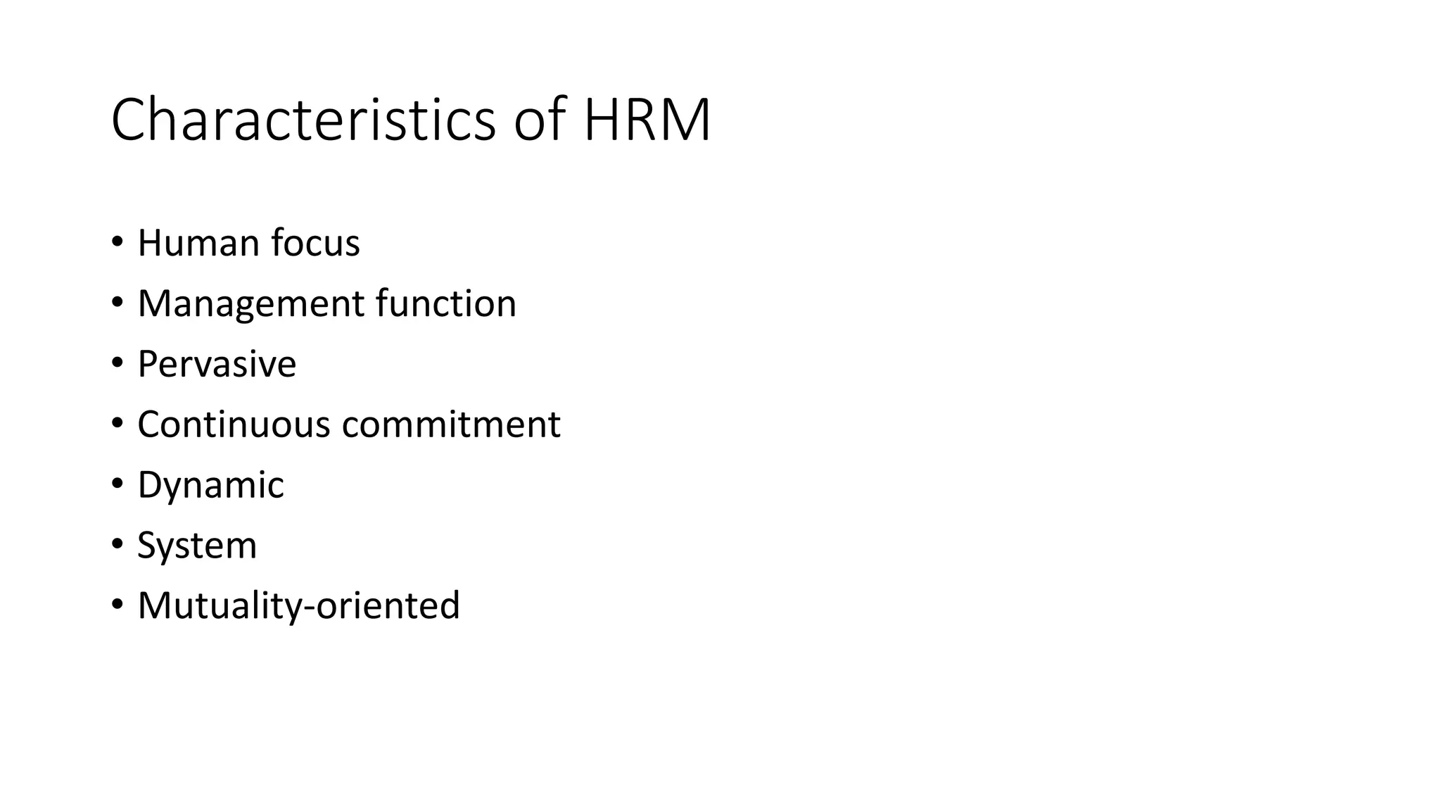 Introduction to human resource management | PPTX