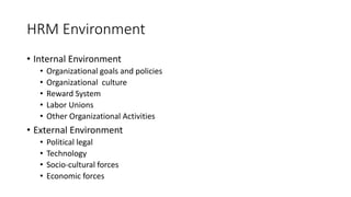 Introduction to human resource management | PPTX | Human Resources ...