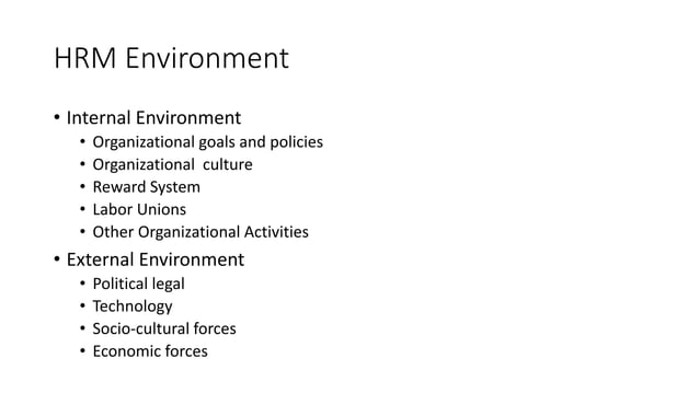 Introduction to human resource management | PPTX | Human Resources ...