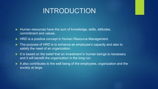 Introduction to human resource management | PPT