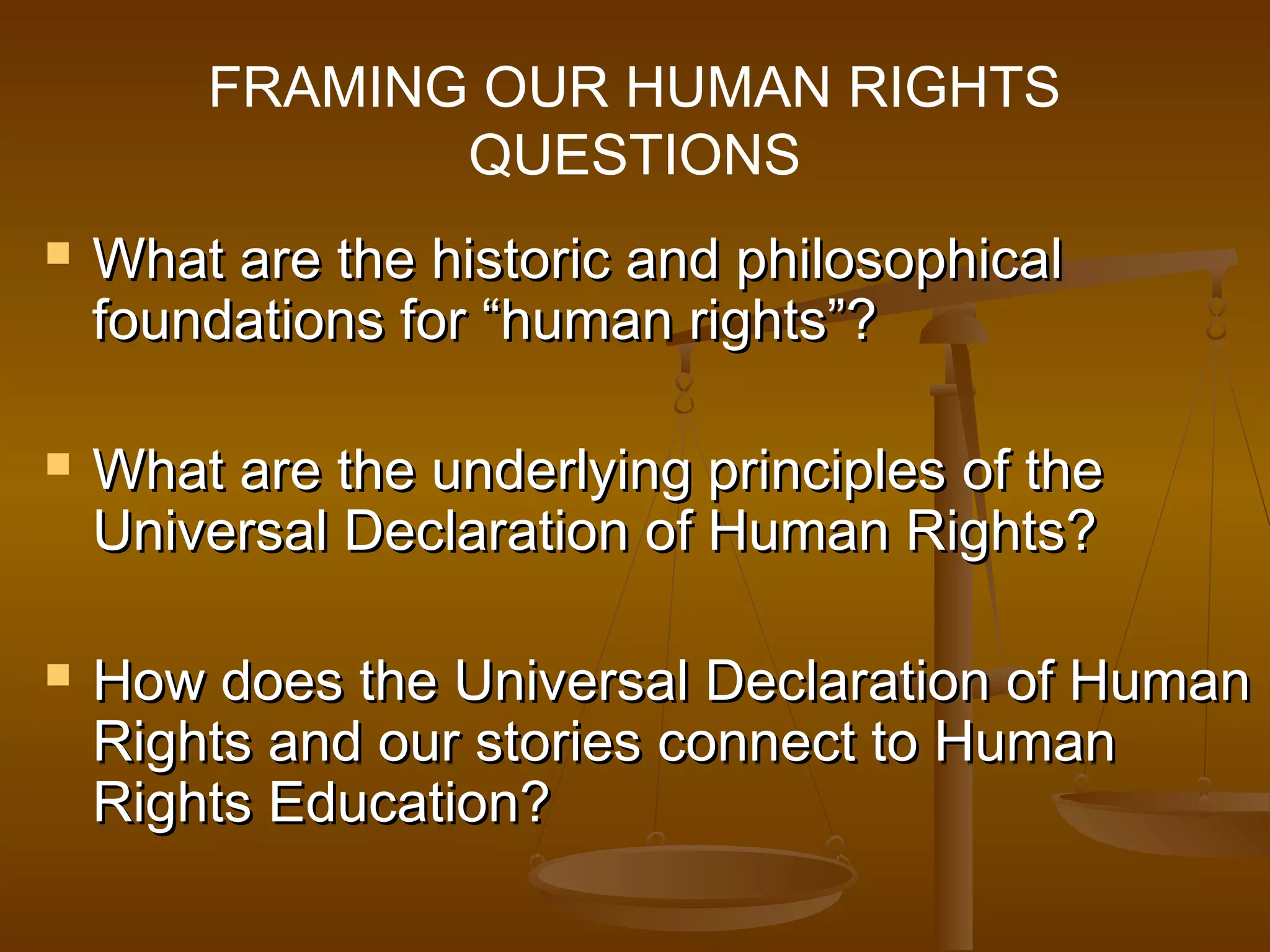 Introduction to human rights | PPT
