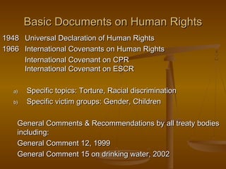 Introduction to human rights | PPT