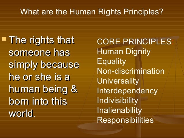 Introduction to human rights