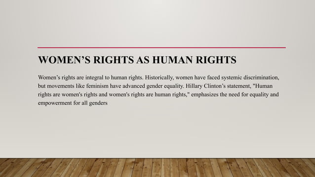 Introduction to human rights and its arguments | PPT