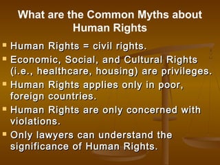 Introduction to human rights (1) | PPT