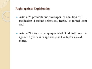 Introduction to human rights with a special focus on indian ...