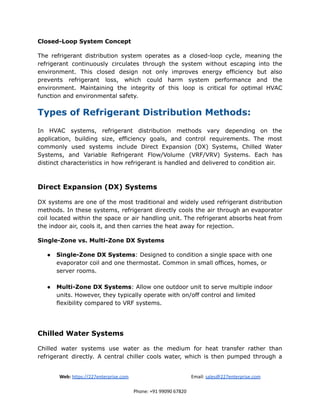 Introduction to HVAC Refrigerant Distribution Systems | PDF