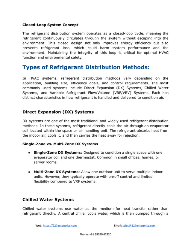 Introduction to HVAC Refrigerant Distribution Systems | PDF