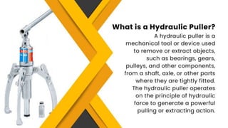 Introduction to Hydraulic Pullers | PPT