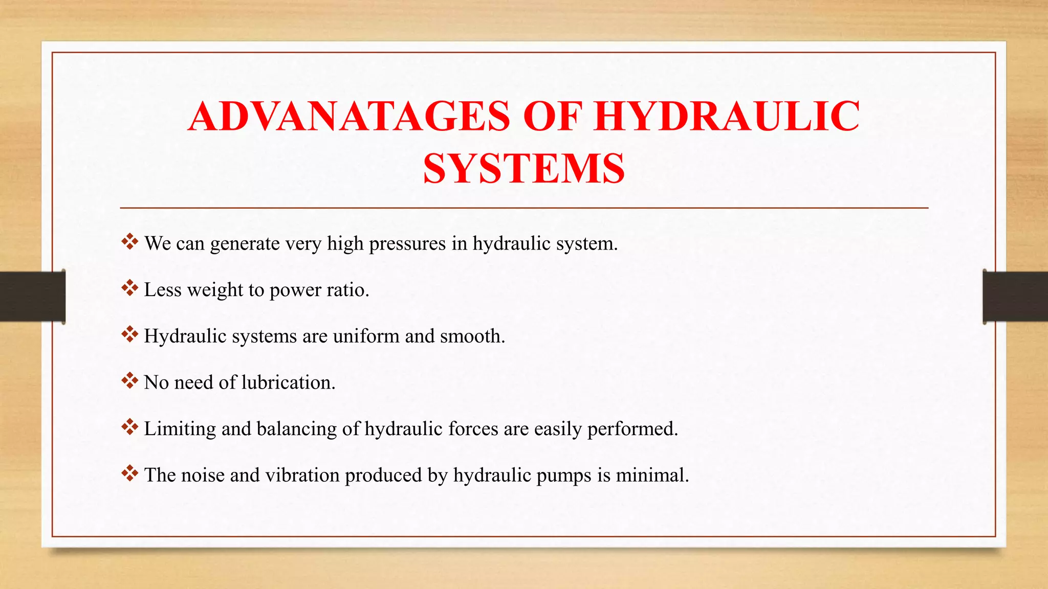 Introduction to hydraulics and pneumatics | PPTX