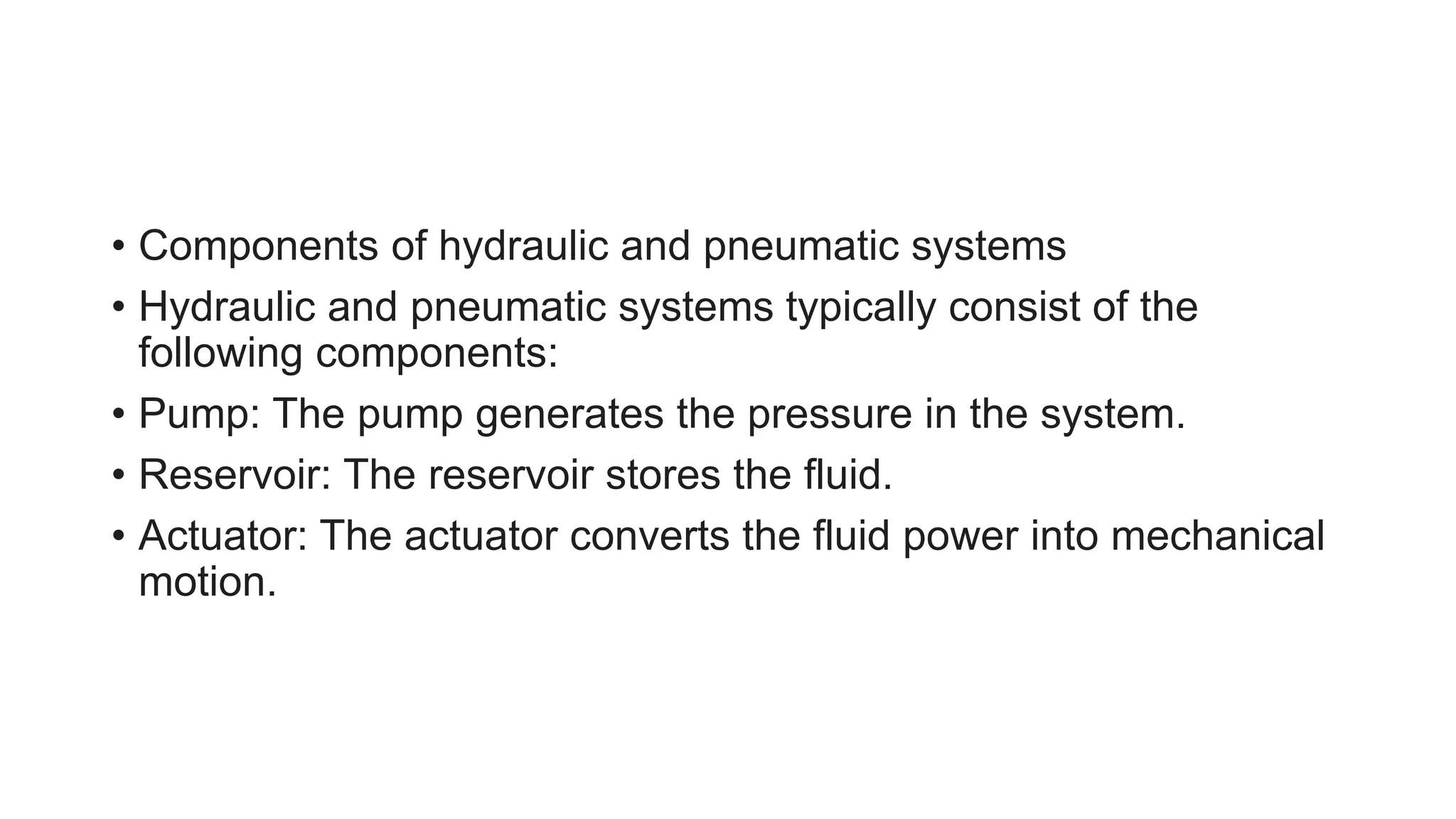 INTRODUCTION TO HYDRAULICS AND PNEUMATICS.pptx