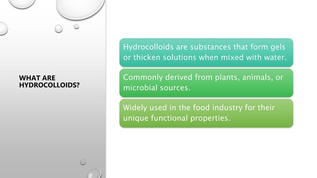 Introduction to Hydrocolloids in the Food Industry.pptx