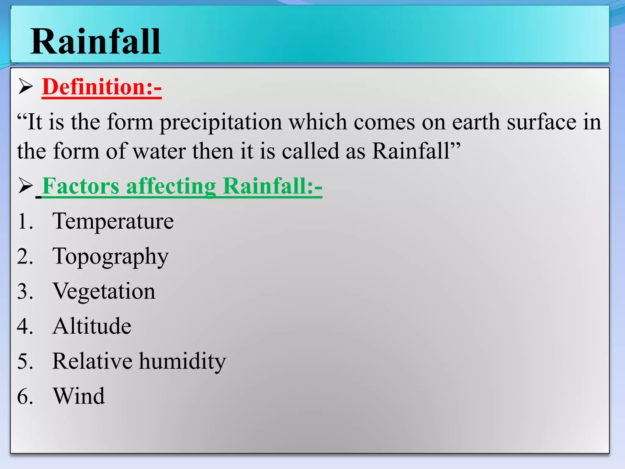 Introduction to Hydrology | PDF