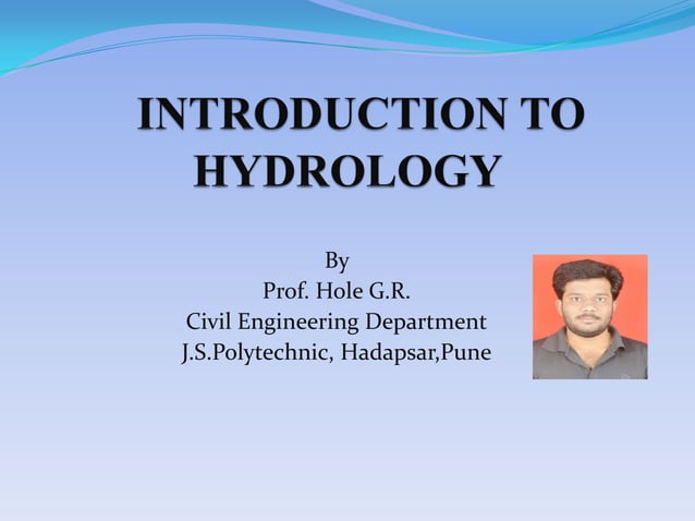 Introduction to Hydrology | PDF