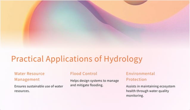 Introduction to Hydrology Hydrologic cycle | PPT