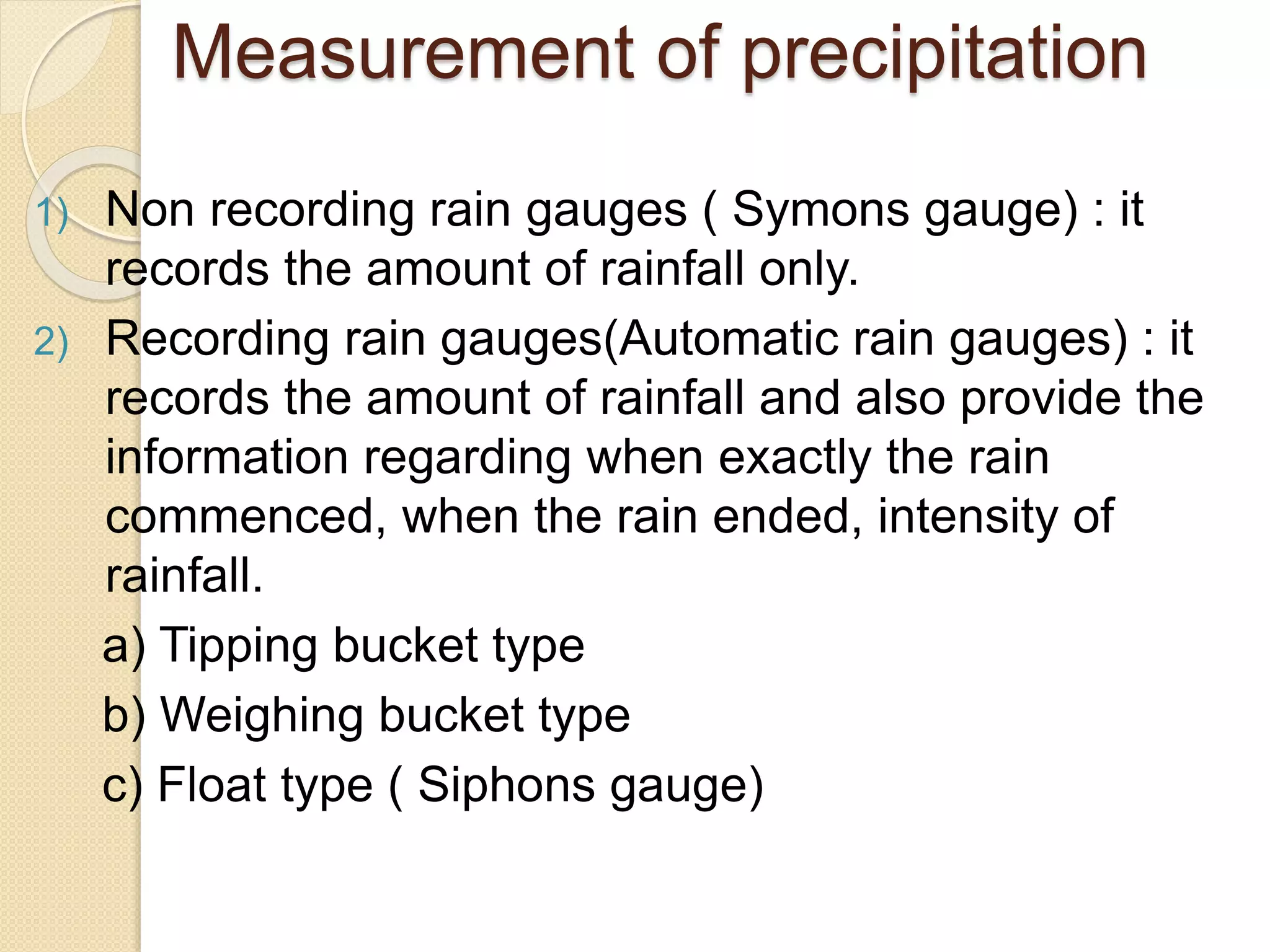 Introduction to Hydrology & Precipitation - Module - 1.pptx