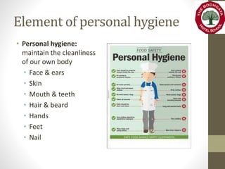 Introduction to hygiene and sanitation in f&b service | PPTX