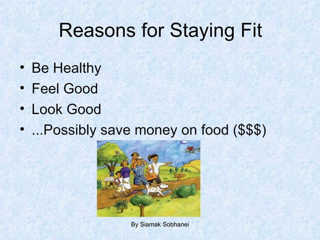 Reasons to stay fit | PPT