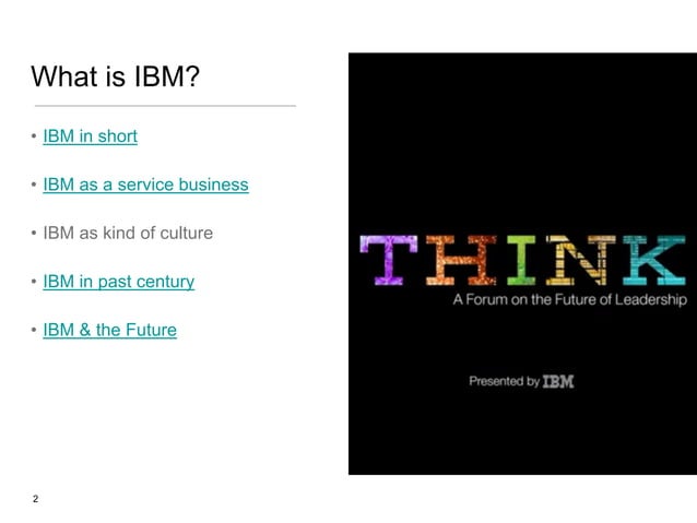 Introduction to ibm | PPT