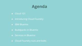 Introduction to IBM Bluemix | PDF
