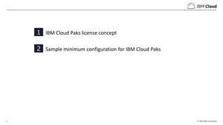 Introduction to ibm cloud paks concept license and minimum config ...