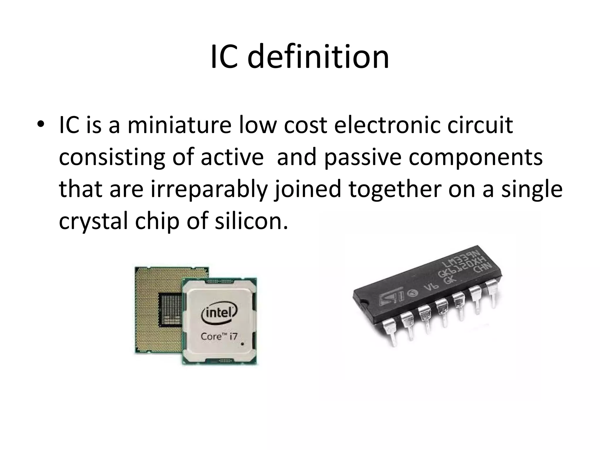 Introduction to ic | PDF