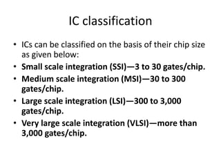 Introduction to ic | PDF