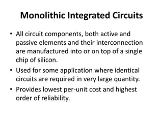 Introduction to ic | PDF