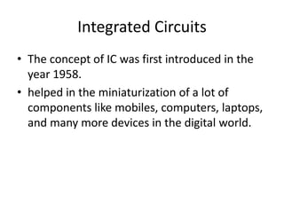 Introduction to ic | PDF