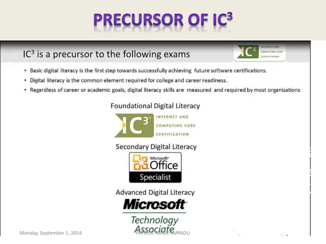 Introduction to ic3 | PPT