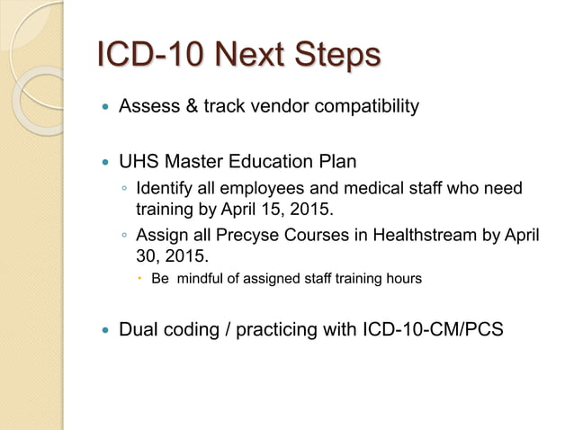Introduction to ICD-10 4.23.15.ppt | Surgery | Medical Health