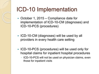 Introduction to ICD-10 4.23.15.ppt