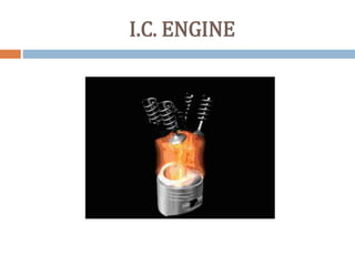 Introduction to ic engines | PPTX | Chemistry | Science
